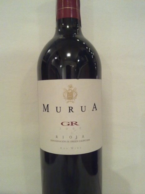 1996 Bodegas Murua Rioja Gran Reserva, Spain, La Rioja, Rioja ...