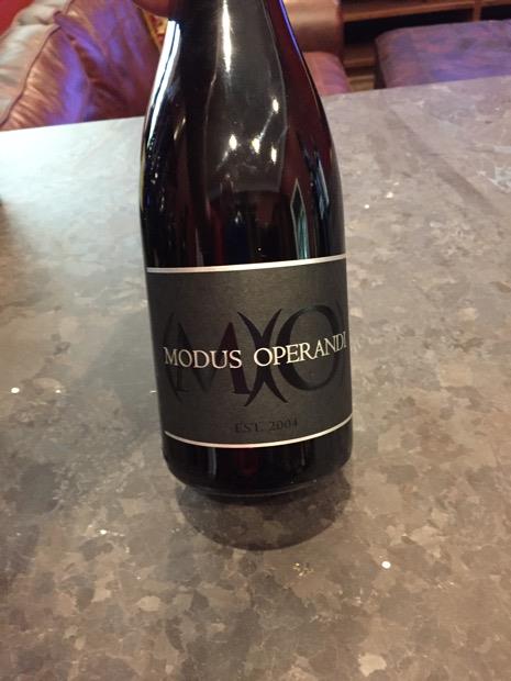 2013 Modus Operandi Cellars Pinot Noir, USA, California, Napa Valley ...