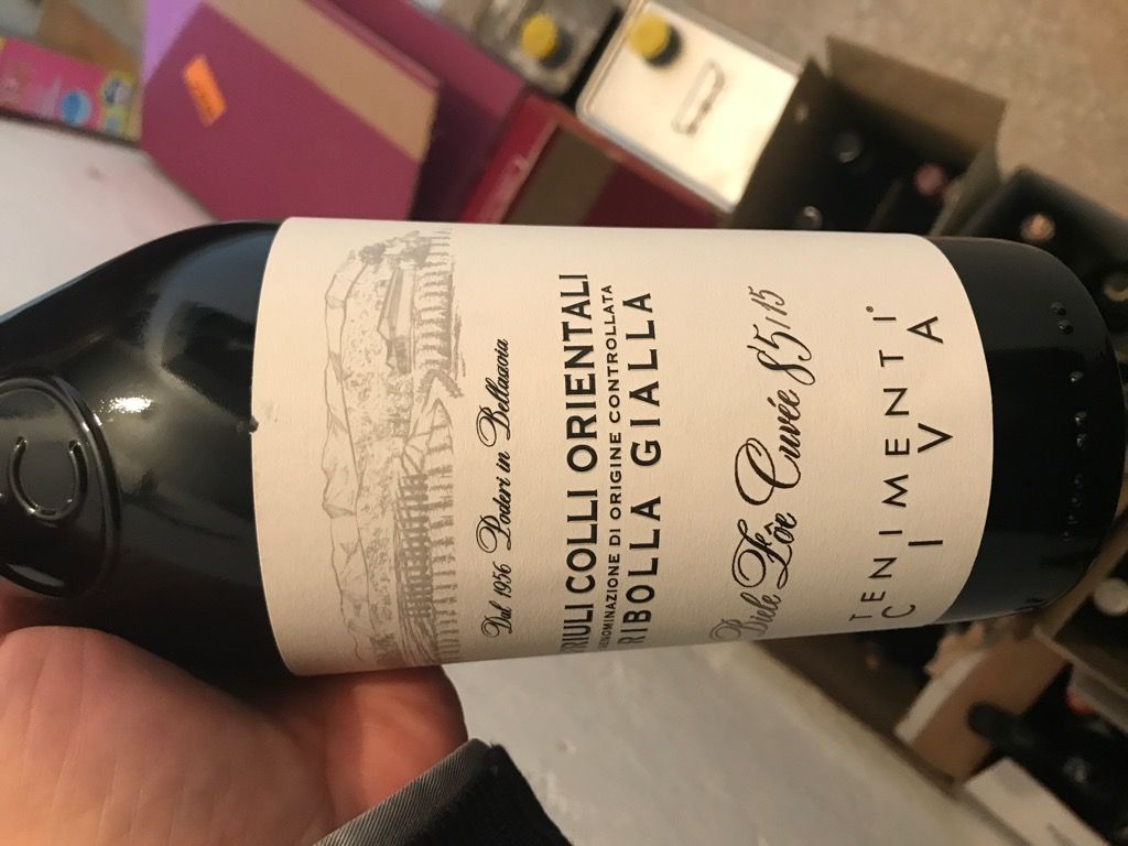 2020 Tenimenti Civa Friuli Colli Orientali Ribolla Gialla biele zoe ...