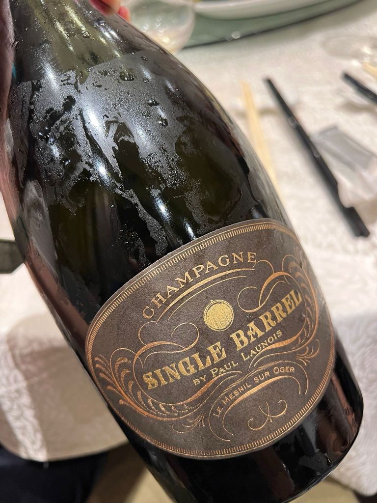 2017 Champagne Paul Launois Champagne Grand Cru Single Barrel Le Mesnil ...