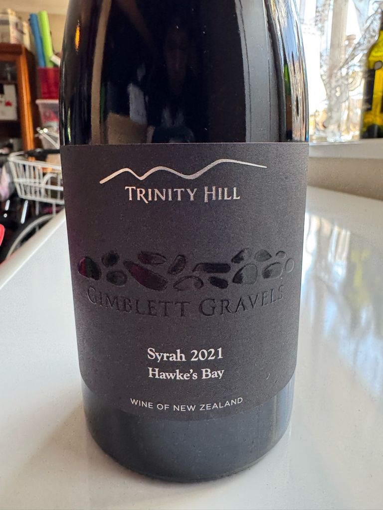 2020 Trinity Hill Syrah Gimblett Gravels, New Zealand, North Island ...