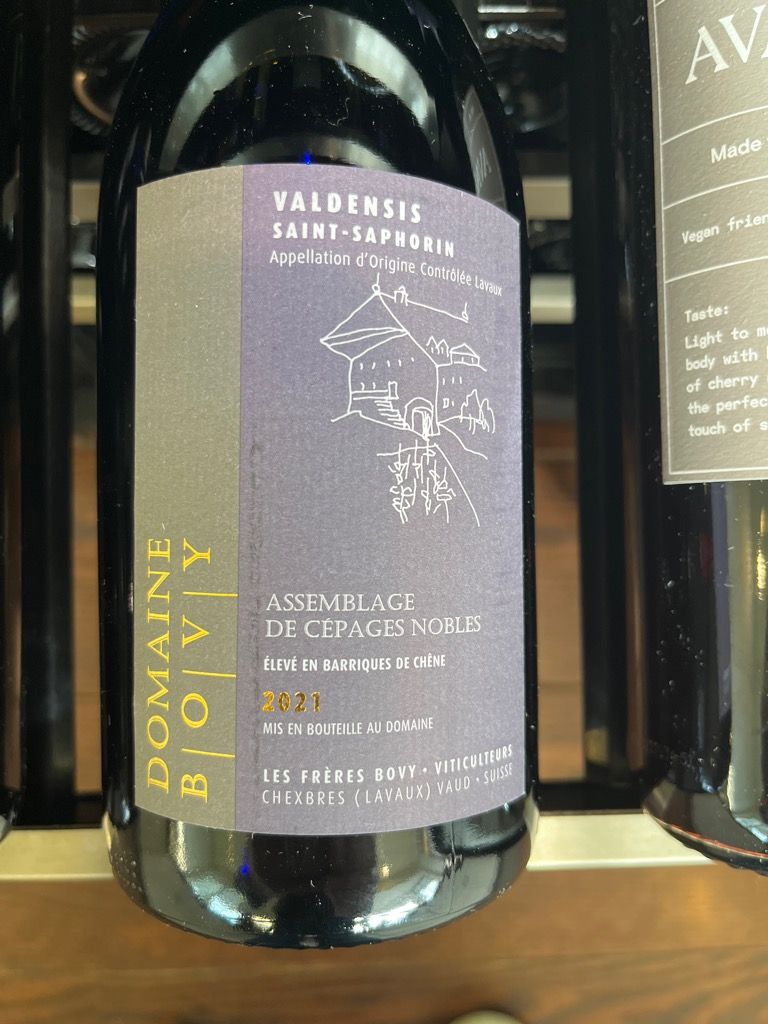 2021 Domaine Bovy Chasselas Grand Cru Clos en Blassinge, Switzerland ...