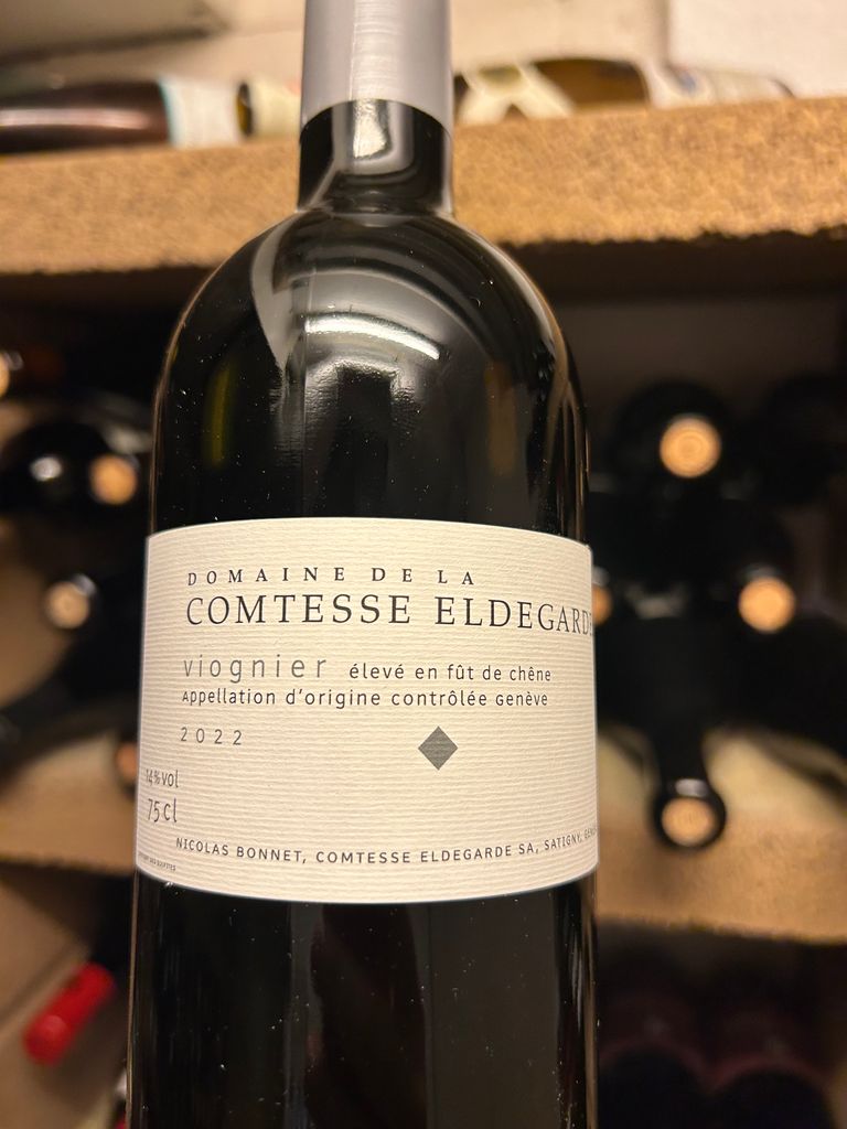 2022 Comtesse Eldegarde Viognier Nicolas Bonnet, Switzerland, Genève ...