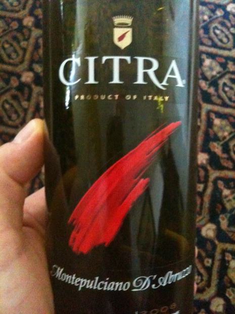2008 Citra Montepulciano d'Abruzzo, Italy, Abruzzi, Montepulciano d ...