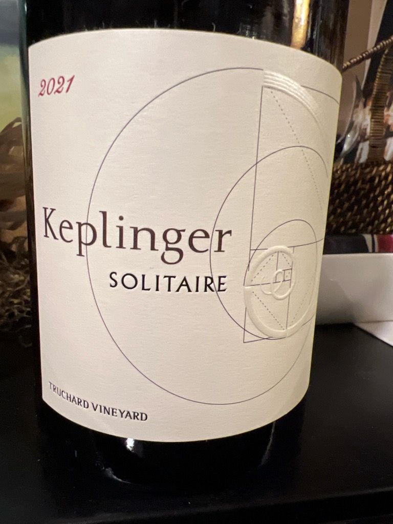 2021 Keplinger Solitaire Truchard Vineyard, USA, California, Napa ...