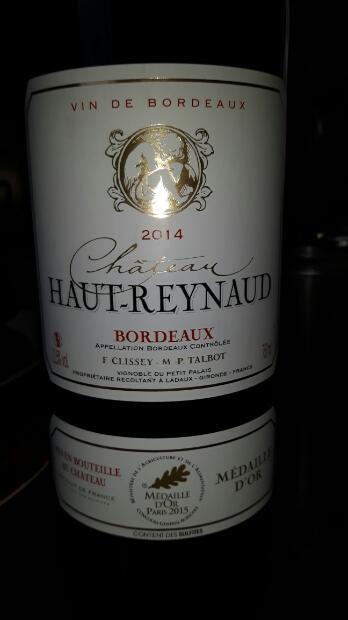 2012 Château Haut-Reynaud, France, Bordeaux, Médoc, Haut-Médoc ...