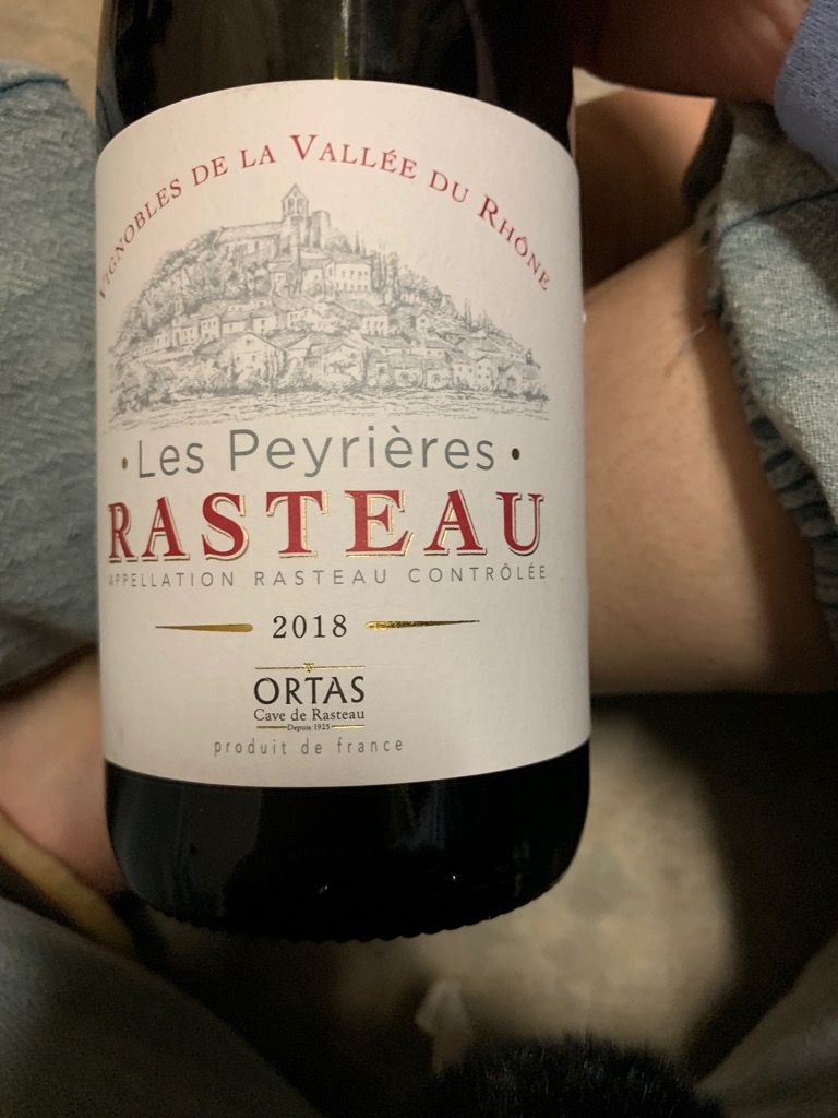 2018 Ortas / Cave de Rasteau Rasteau Les Peyrières, France, Rhône ...