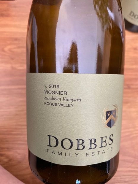 2019 Dobbes Family Estate Viognier Sundown Vineyard, USA, Oregon ...