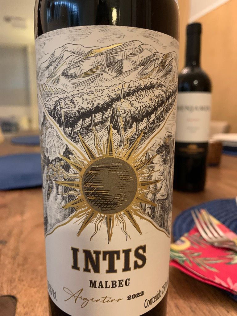 2022 Finca Las Moras Malbec Intis, Argentina, San Juan - CellarTracker