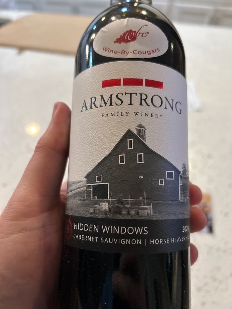 2020 Armstrong Family Winery Cabernet Sauvignon Hidden Windows, USA ...