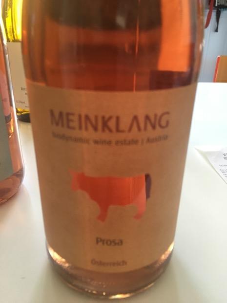 2016 Meinklang Prosa, Austria, Burgenland - CellarTracker