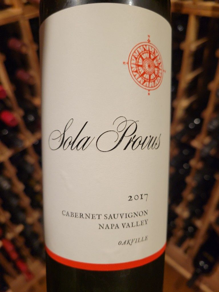 2017 Sola Provus Cabernet Sauvignon, USA, California, Napa Valley ...