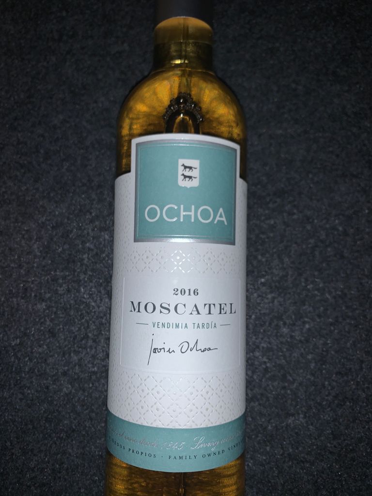 2020 Bodegas Ochoa Moscatel Navarra Vino Dulce, Spain, Navarra ...