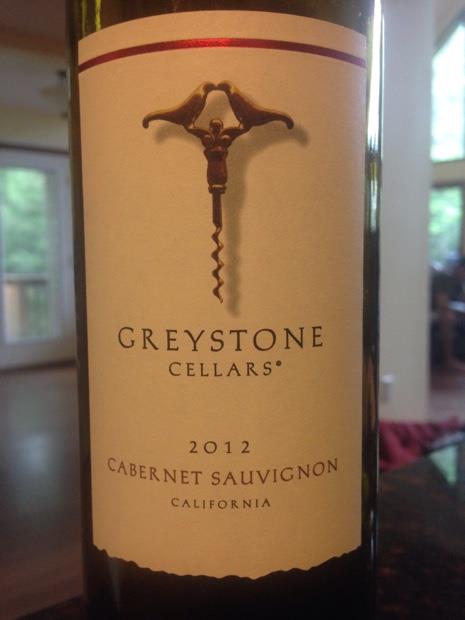 2012 Greystone Cellars Cabernet Sauvignon, USA, California - CellarTracker