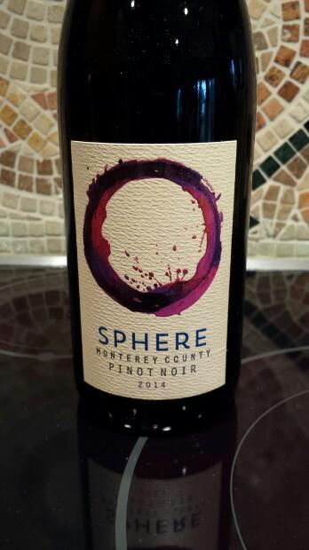 2014 Sphere Pinot Noir, USA, California, Central Coast, Monterey County ...