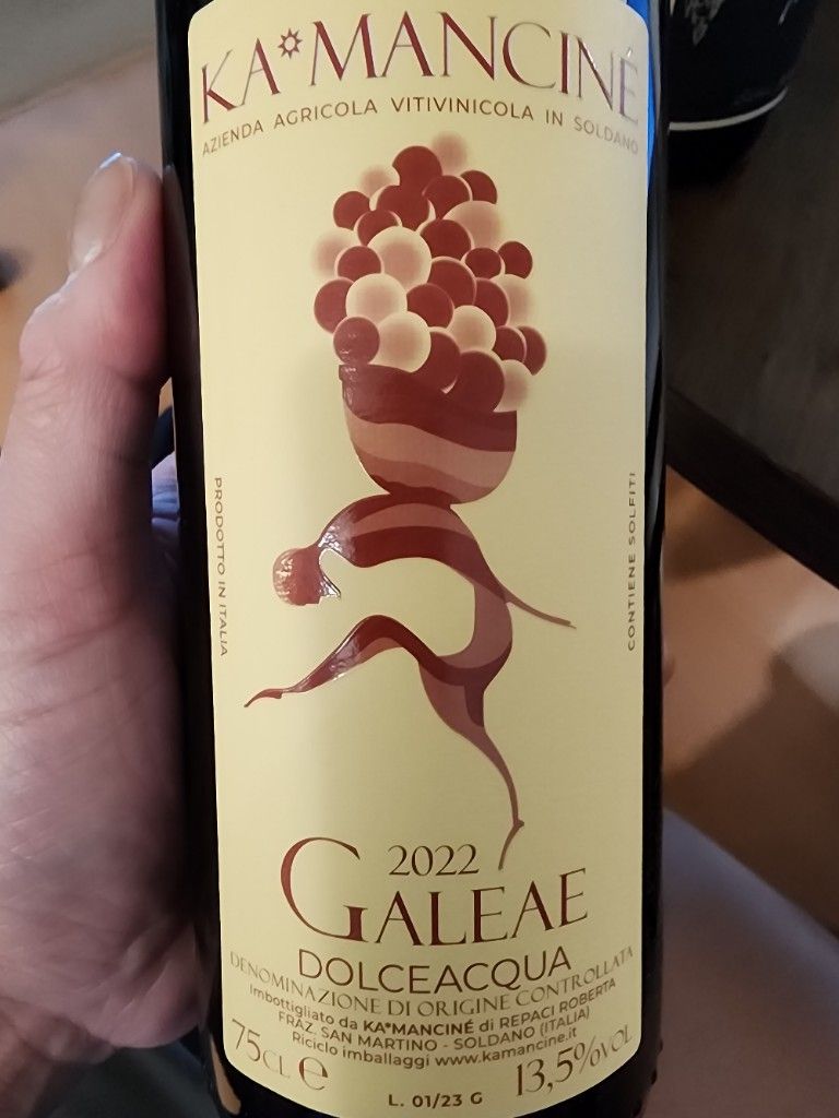 2022 Ka*Manciné Rossese di Dolceacqua Galeae, Italy, Liguria, Rossese ...