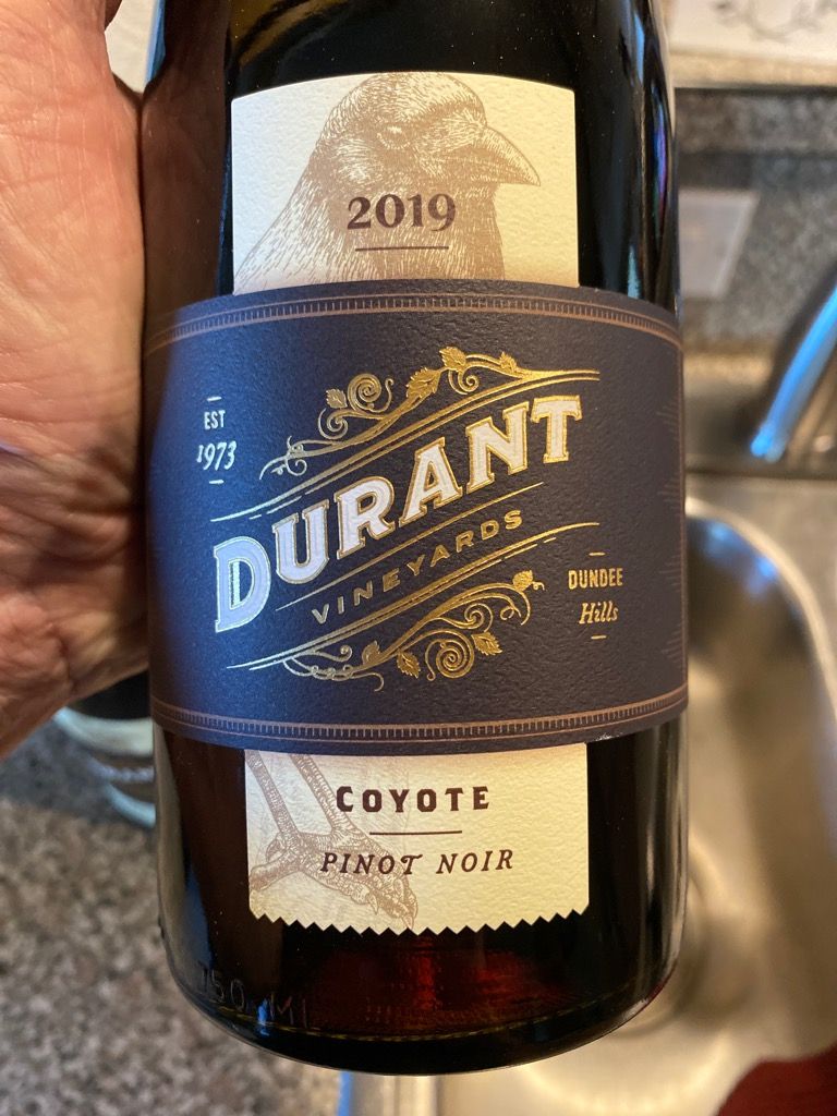 2017 Durant Vineyards Pinot Noir, USA, Oregon, Willamette Valley ...