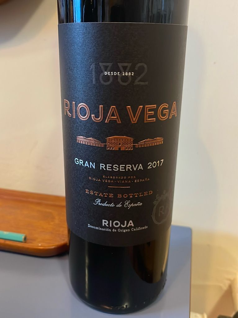 2018 Rioja Vega Rioja Gran Reserva, Spain, La Rioja, Rioja - CellarTracker