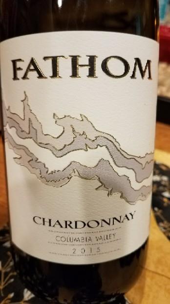 2015 Fathom by Mercer Wine Estates Chardonnay, USA, Washington ...