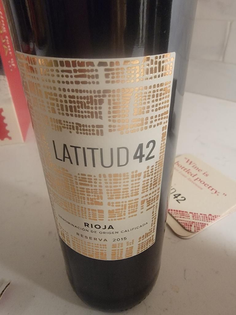 2018 Latitud 42 Rioja Reserva, Spain, La Rioja, Rioja - CellarTracker