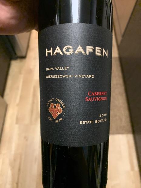 2016 Hagafen Cabernet Sauvignon Napa Valley, USA, California, Napa ...