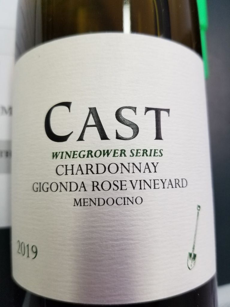 2021 Cast Wines Chardonnay Winegrower Series Gigonda Rose Vineyard, USA ...