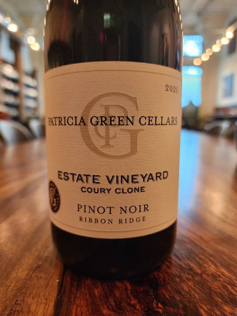 2021 Patricia Green Cellars Pinot Noir Coury Clone Estate Vineyard, USA ...
