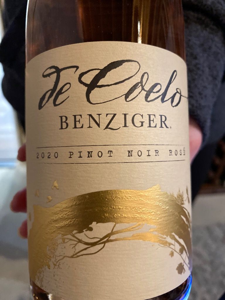 2022 Benziger Family Winery Pinot Noir de Coelo, USA, California ...