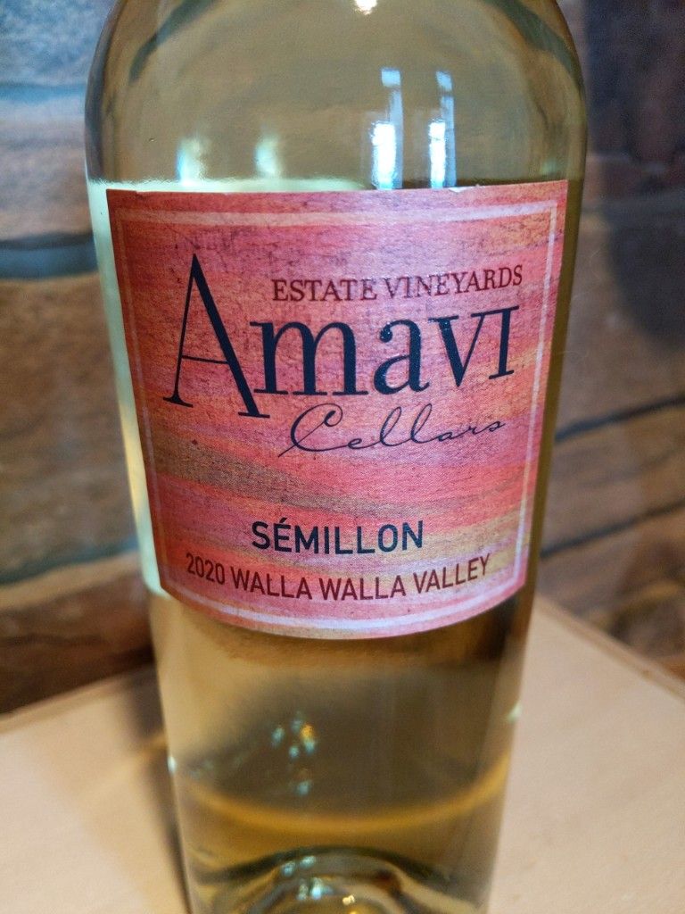 2020 Amavi Cellars Sémillon, USA, Washington, Columbia Valley, Walla ...