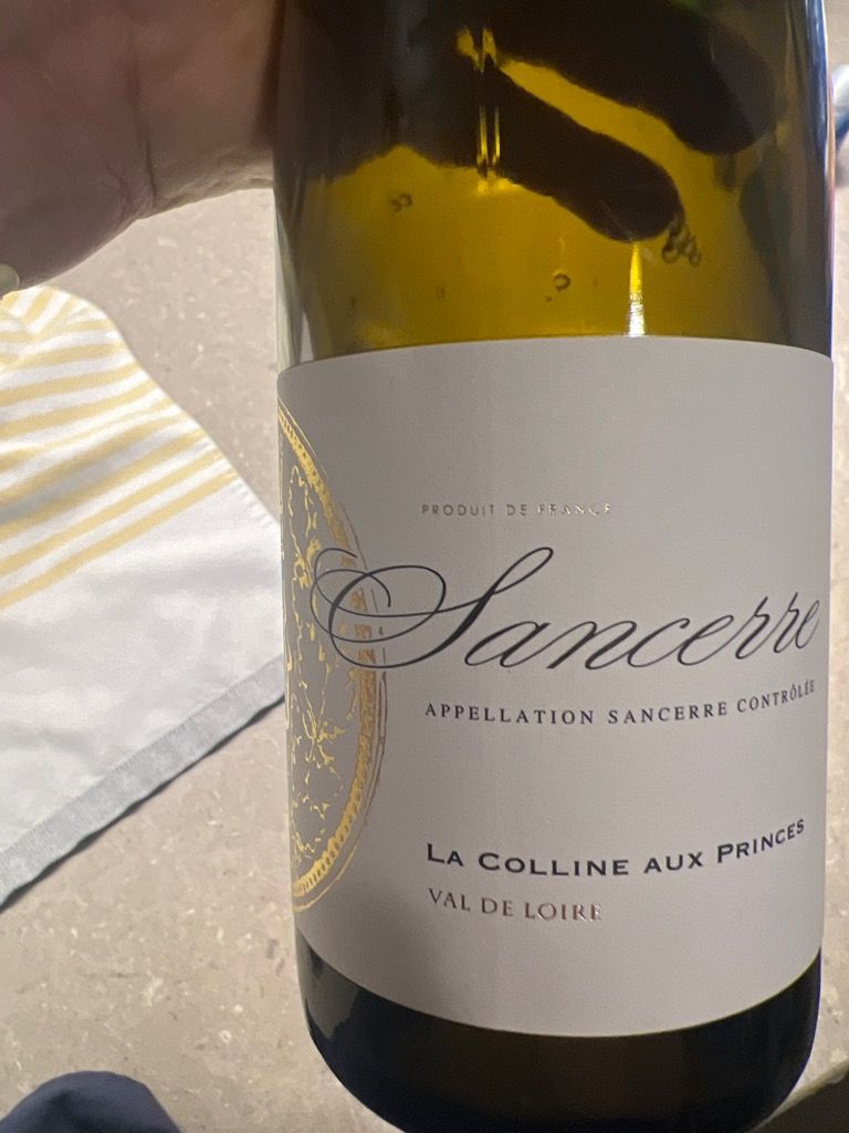 2016 Albert Besombes Sancerre La Colline Aux Princes, France, Loire ...