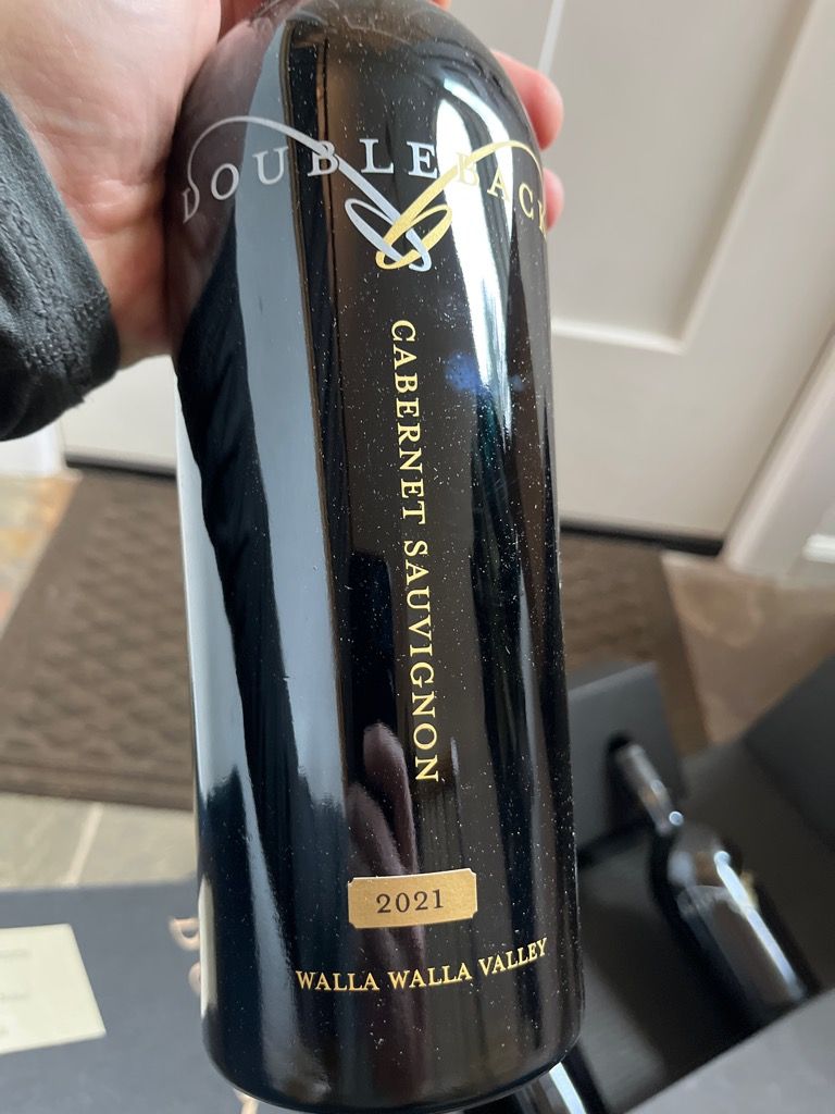 2021 Doubleback Cabernet Sauvignon, USA, Washington, Columbia Valley ...