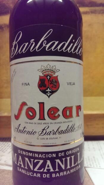 NV Barbadillo Solear Manzanilla, Spain, Andalucía, Manzanilla de ...