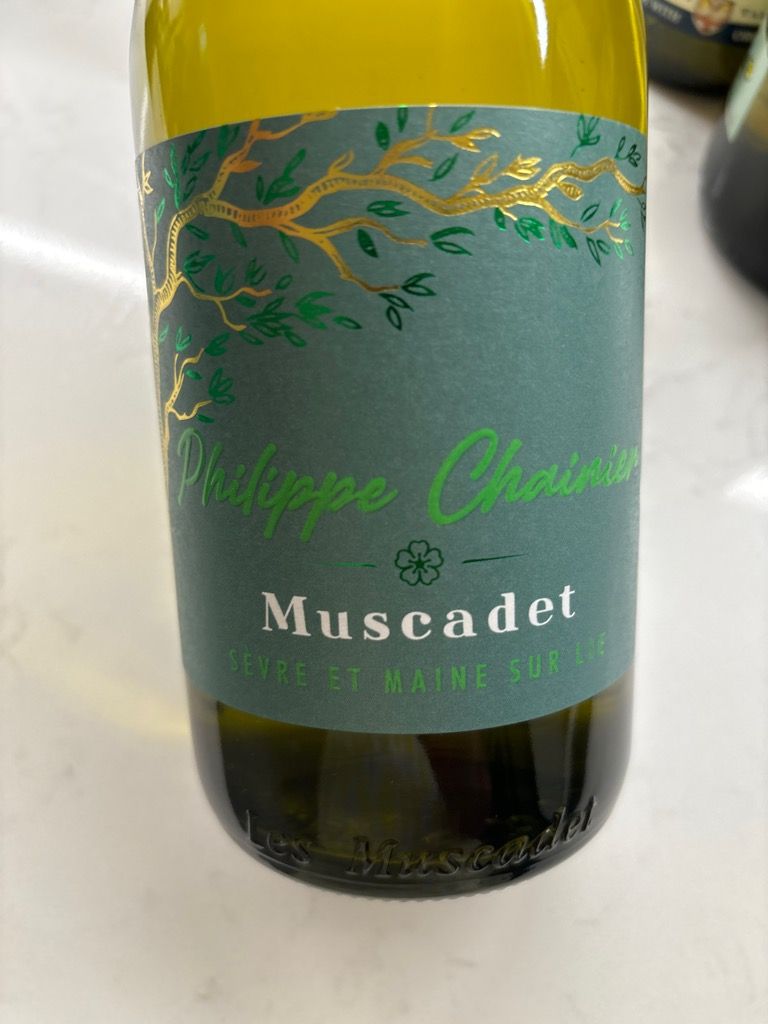 2022 Philippe Chainier Muscadet de Sèvre-et-Maine sur lie, France ...