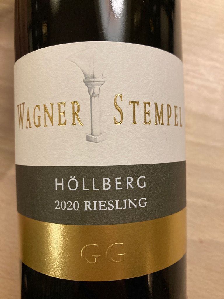 2020 Wagner-Stempel Siefersheimer Höllberg Riesling Großes Gewächs, Germany, Rheinhessen ...