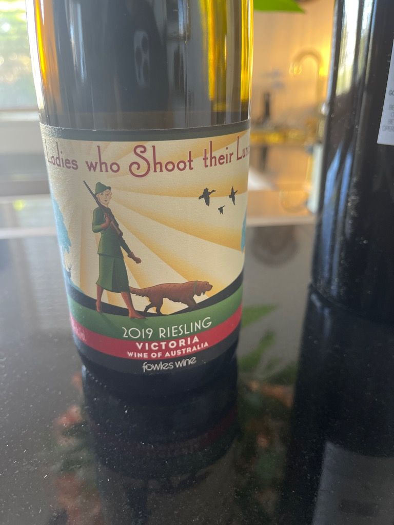 2018 Fowles Wine / Plunkett Fowles Riesling Ladies Who Shoot Their ...