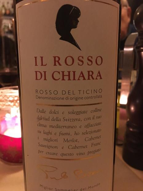 2013 Paolo Basso Il Rosso di Chiara, Switzerland, Ticino - CellarTracker