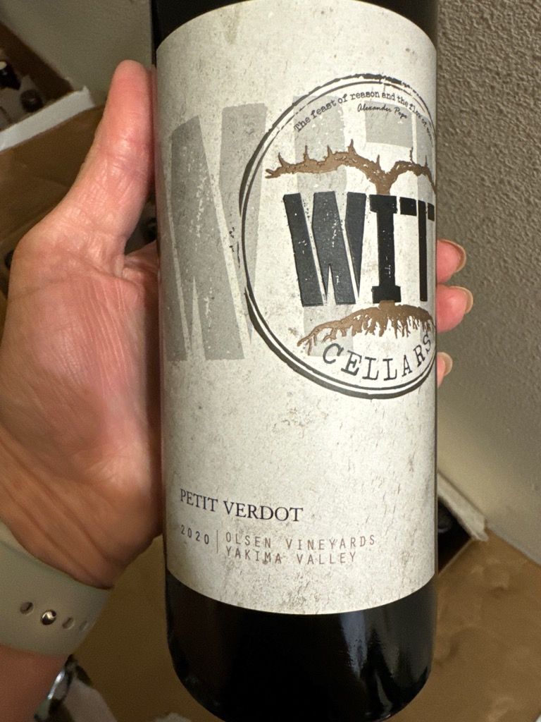 2021 Wit Cellars Petit Verdot Port (Style) Olsen Vineyards, USA ...
