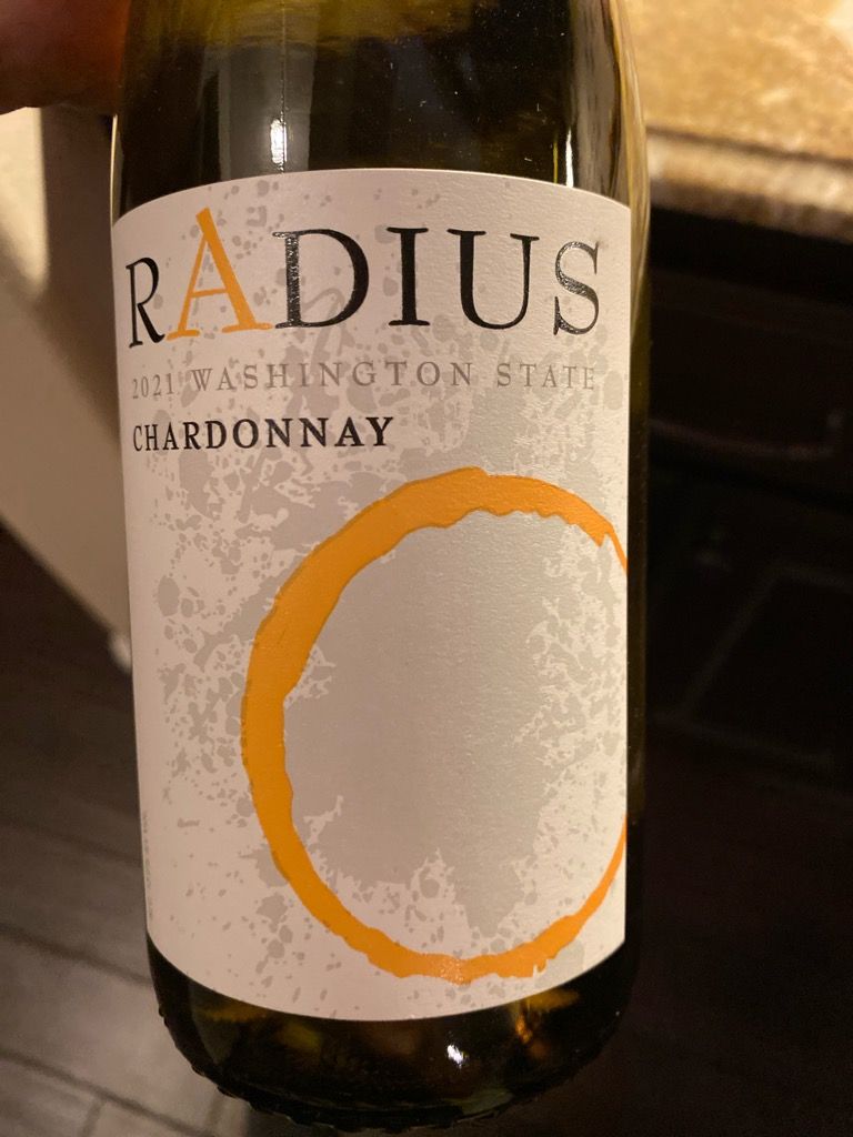 2023 Radius Chardonnay, USA, Washington - CellarTracker