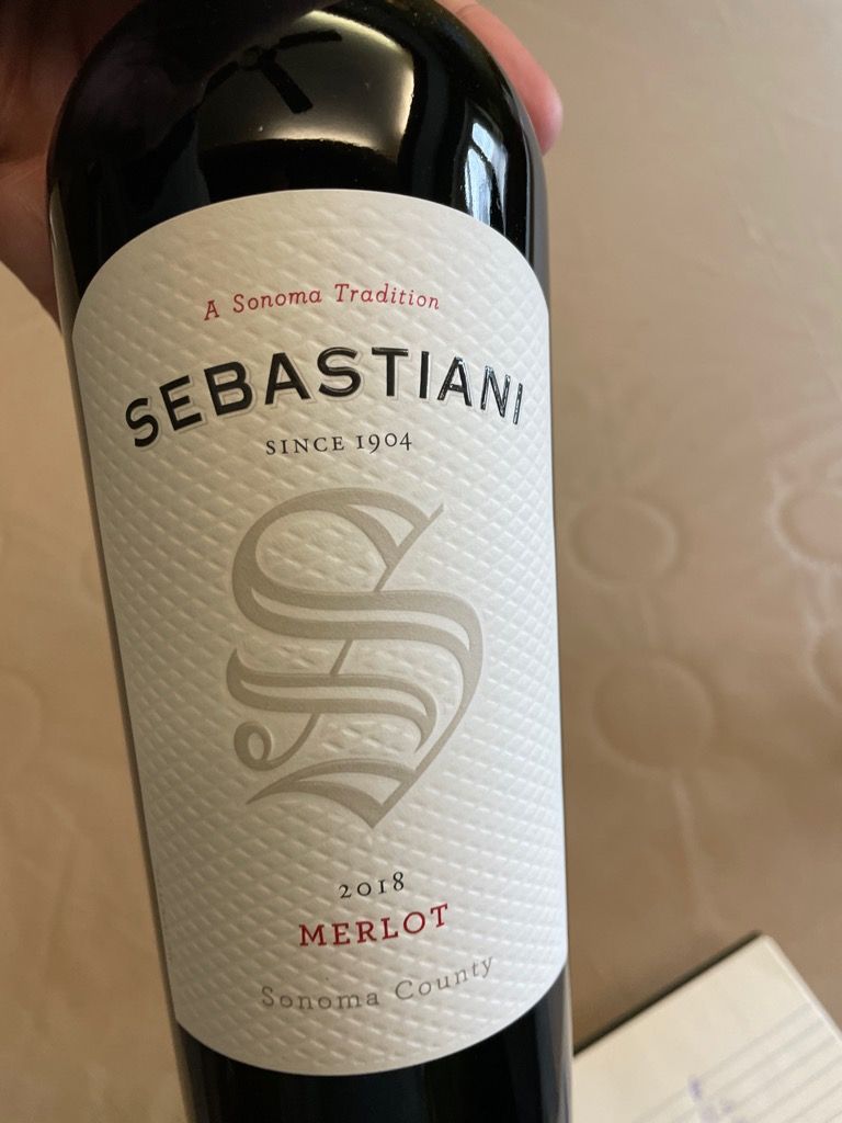 2018 Sebastiani Vineyards & Winery Merlot North Coast, USA, California ...