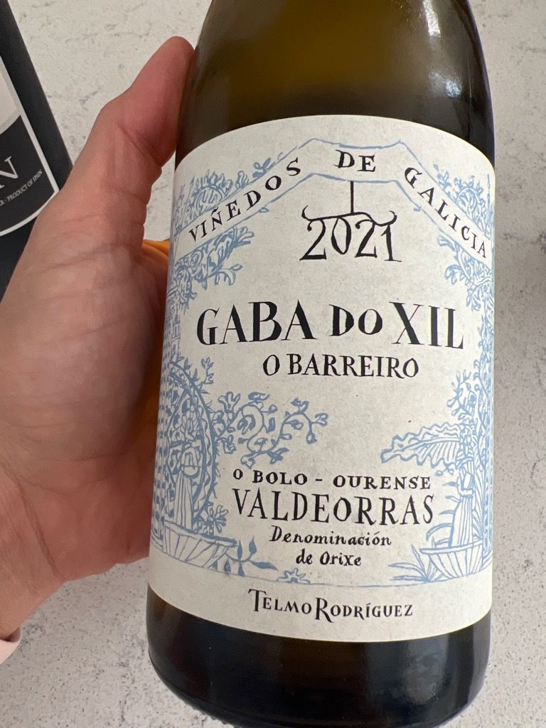 2021 Telmo Rodríguez Godello Valdeorras Gaba do Xil O Barreiro, Spain ...
