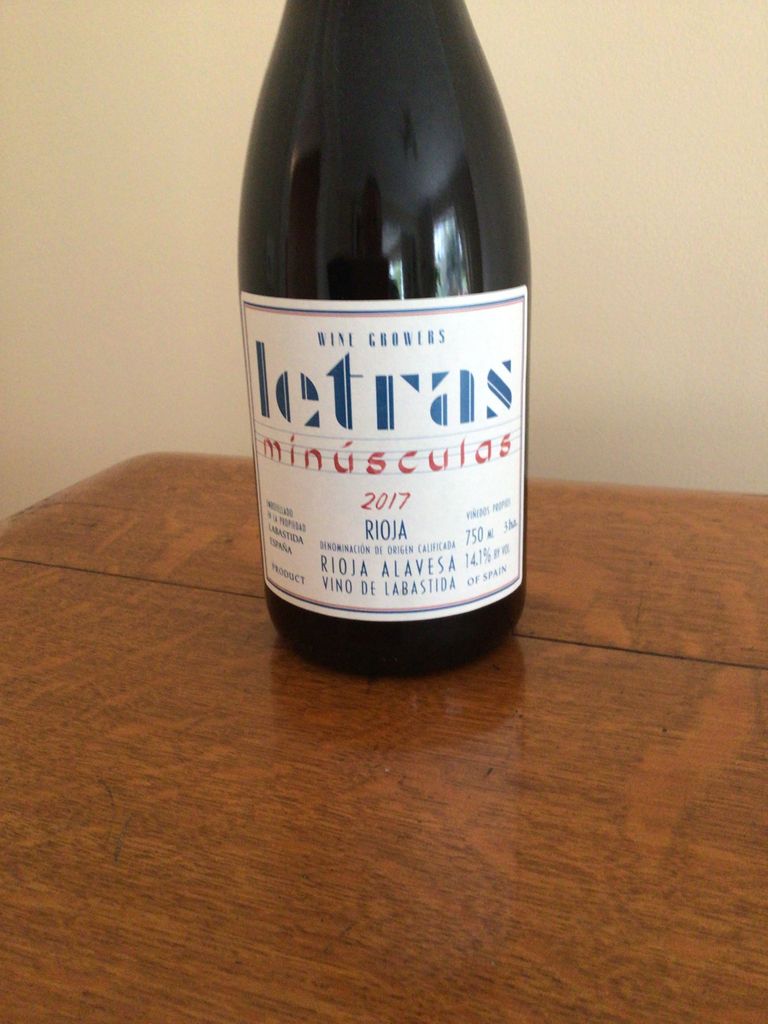 2019 Bodegas Exeo Rioja Letras minusculas, Spain, La Rioja, Rioja ...