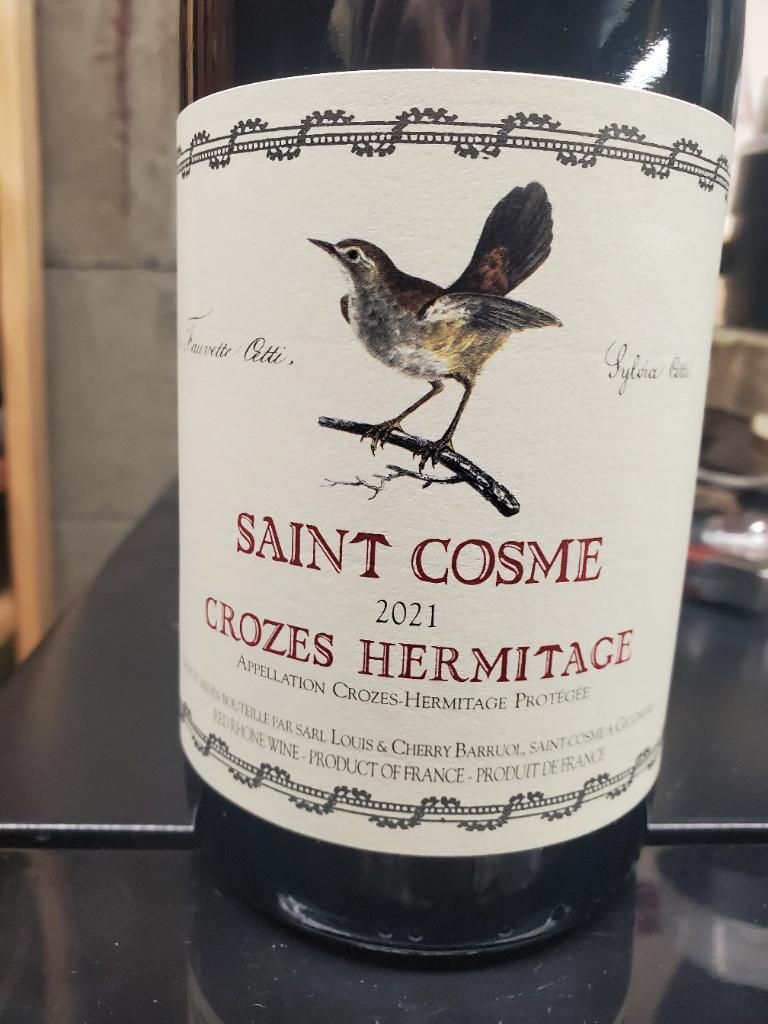 2021 Saint Cosme Crozes-Hermitage, France, Rhône, Northern Rhône ...