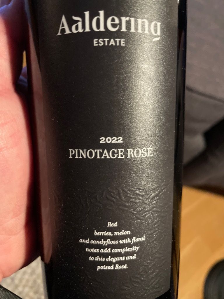 2023 Aaldering Pinotage Rosé, South Africa, Coastal Region ...