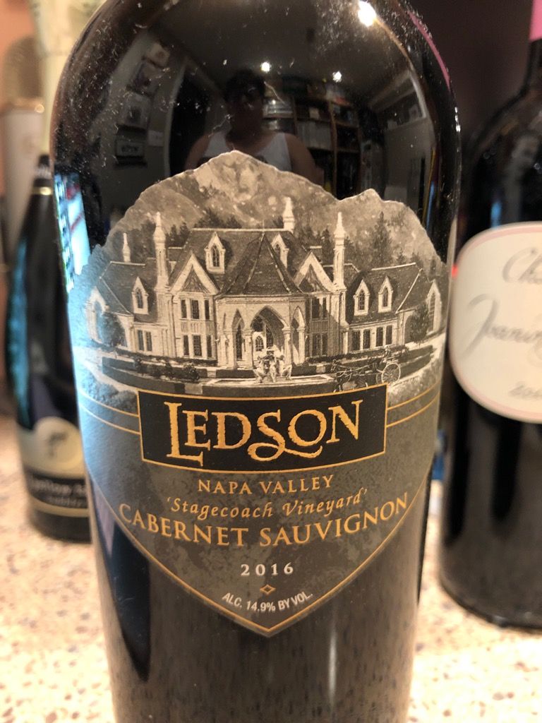 2016 Ledson Cabernet Sauvignon Napa Valley Reserve Stagecoach Vineyard ...