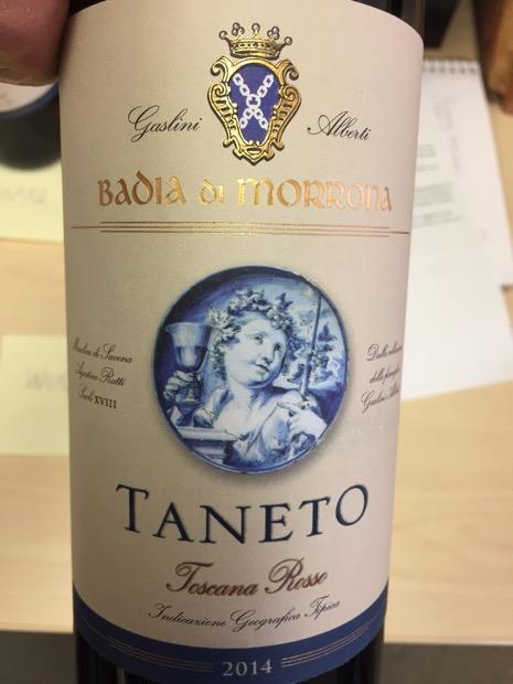 2014 Badia di Morrona Taneto Toscana Rosso Toscana IGT, Italy, Tuscany ...