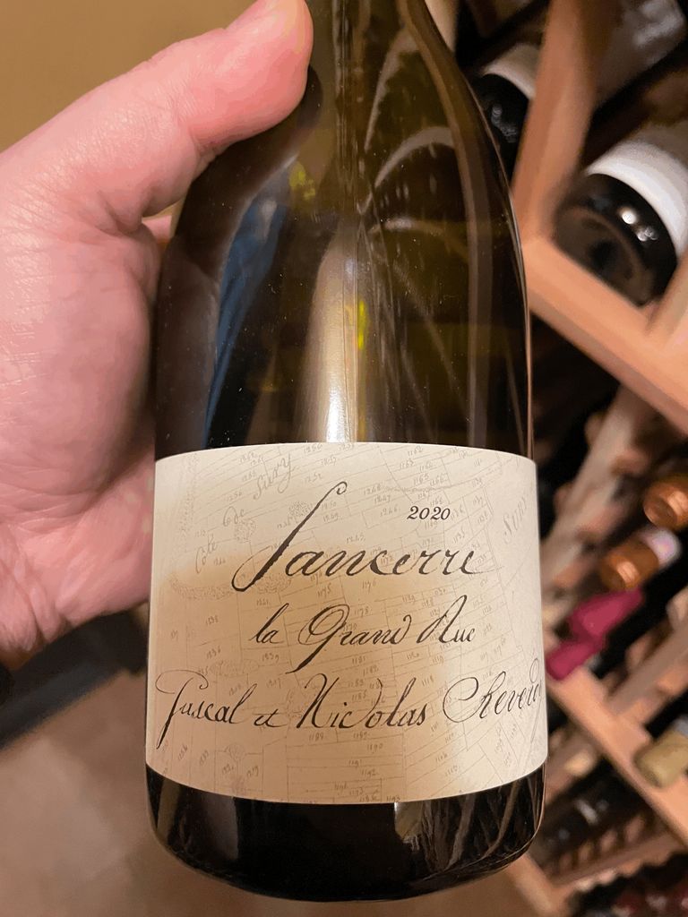 2019 Pascal & Nicolas Reverdy Sancerre La Grand Rue, France, Loire ...