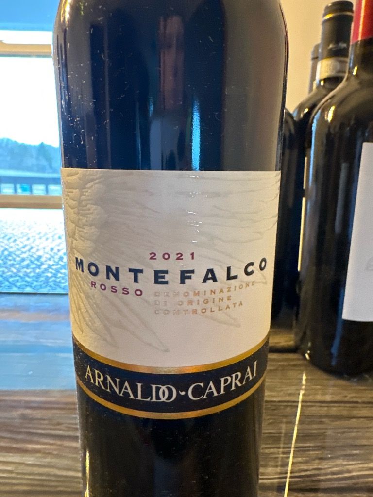 2021 Arnaldo-Caprai Montefalco Rosso, Italy, Umbria, Montefalco ...