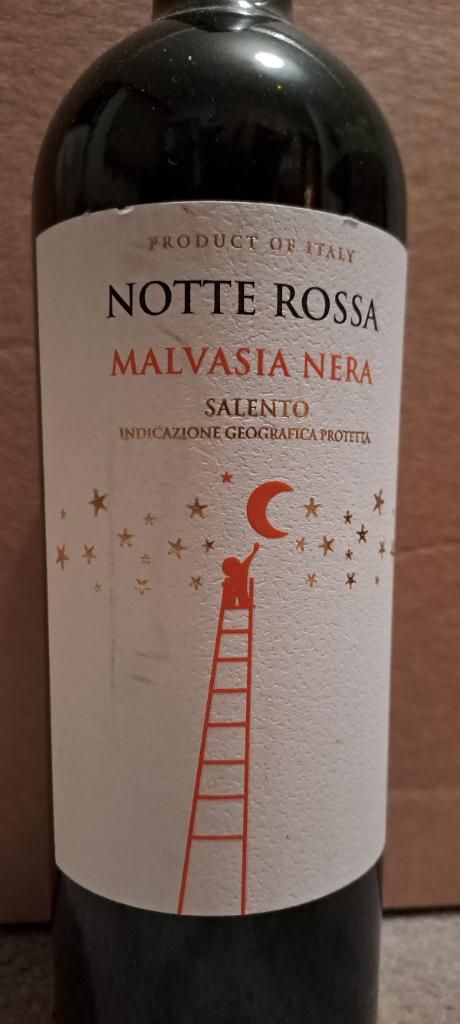 2020 Notte Rossa Malvasia Nera Salento IGT, Italy, Puglia, Salento IGT ...