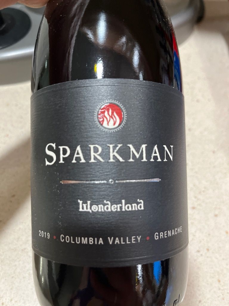 2019 Sparkman Cellars Grenache Wonderland, USA, Washington, Columbia ...