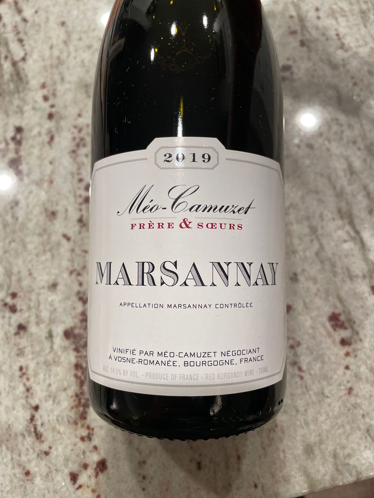2021 Domaine Méo-Camuzet Marsannay, France, Burgundy, Côte de Nuits ...